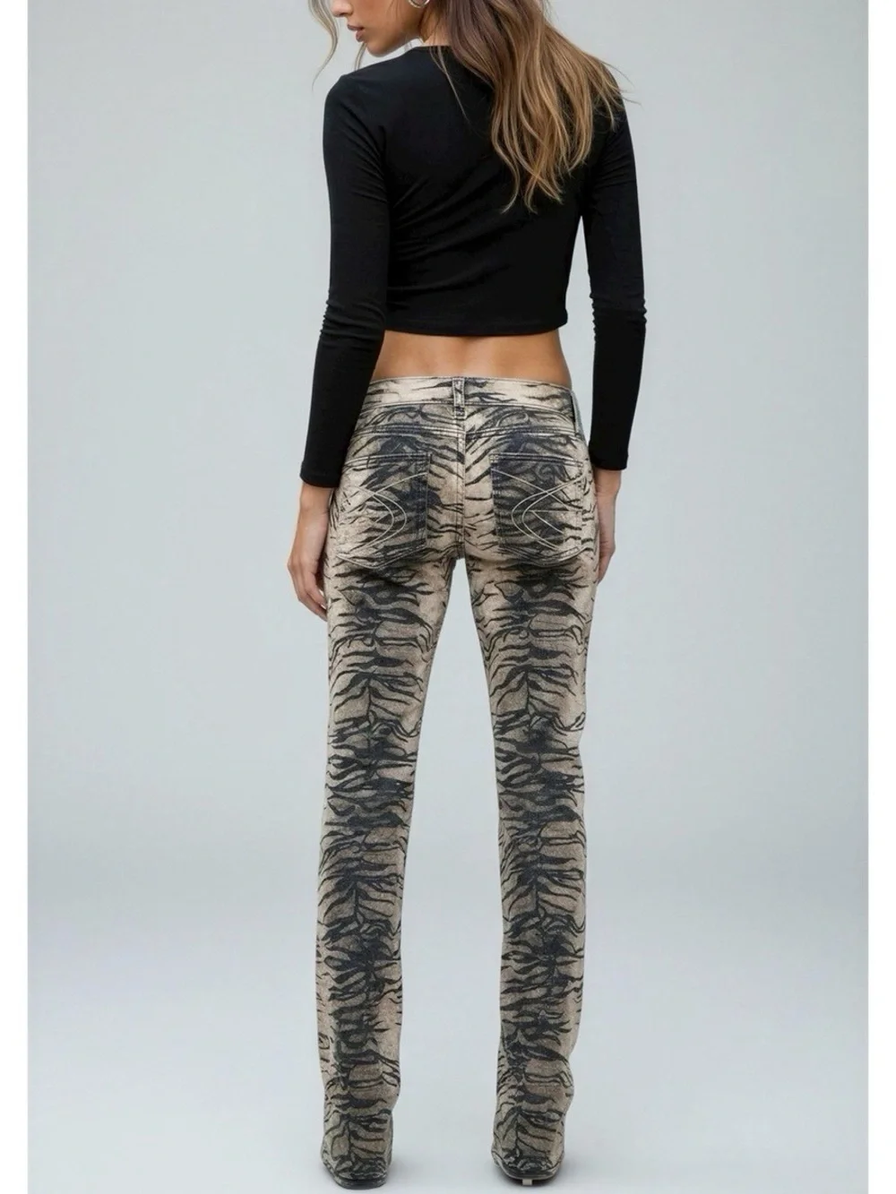 Jaded London | Jeans | Jaded London Leona Cooper Bootcut Jeans Tiger 32 ...